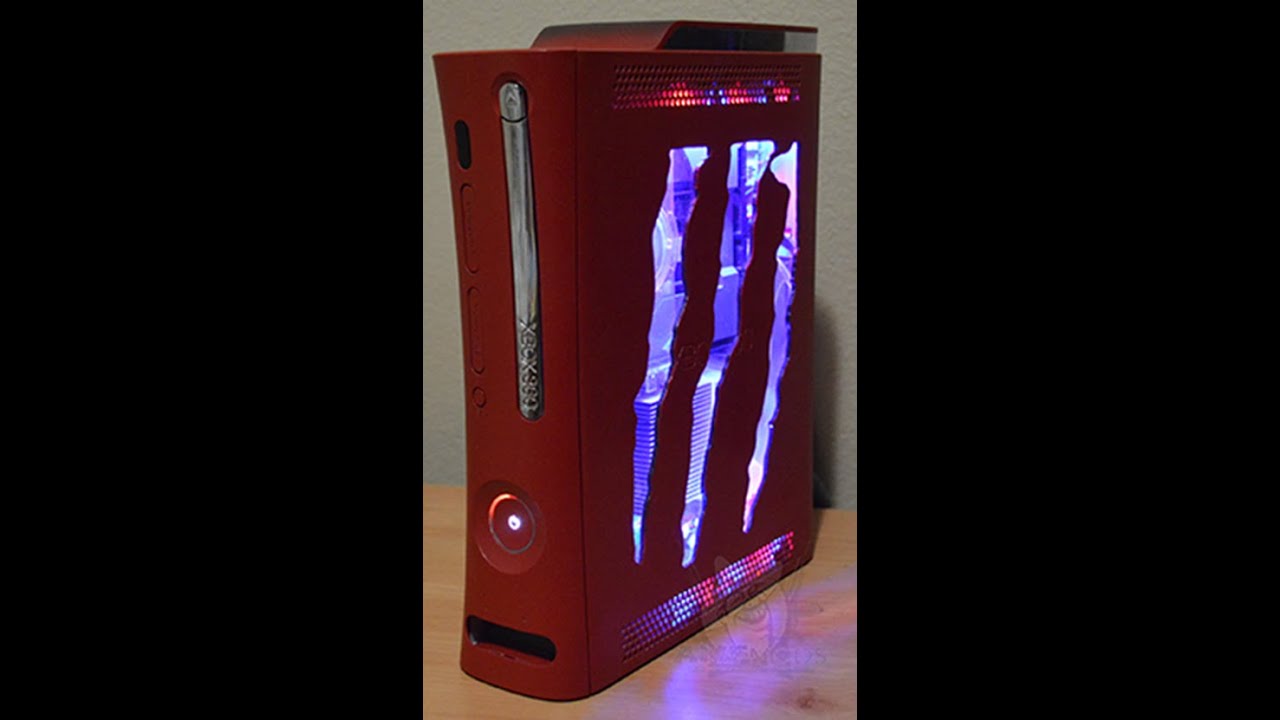 For Sale Custom RGH 1.2 XBOX 360 Monster Music Activated RGB LED 250G ...