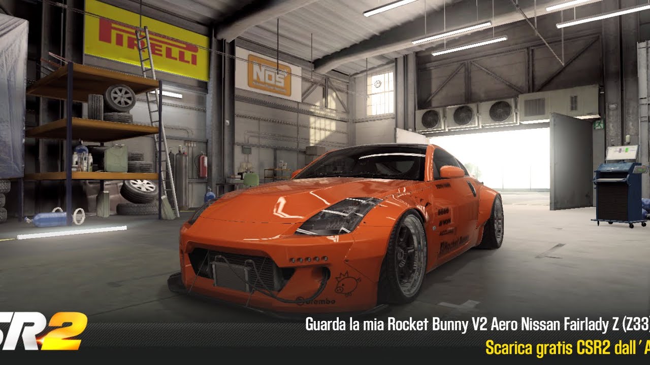 [CSR2] Nissan Rocket Bunny V2 Aero Fairlady Z (Z33) version 2.17.2 ...