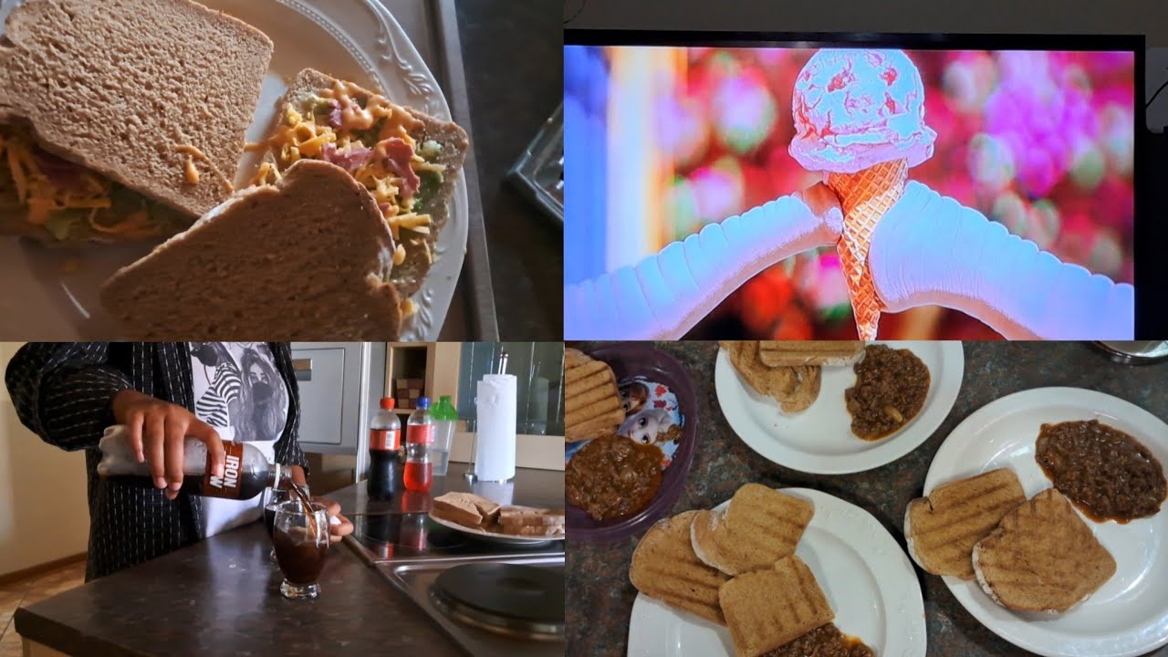 sandwich making,temu package and more - YouTube