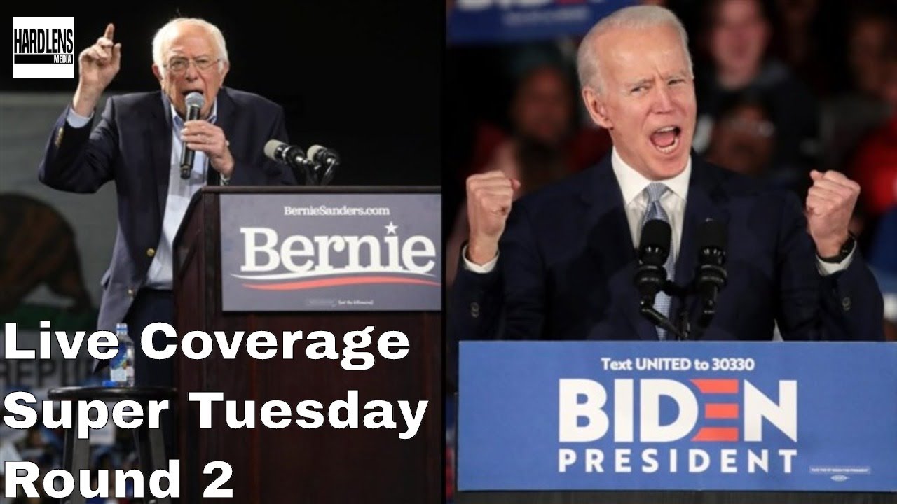 Live Coverage: Super Tuesday 2 Coverage - Bernie VS Biden - YouTube