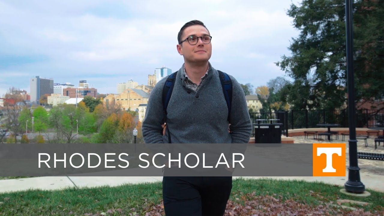 Grant Rigney is UT’s Eighth Rhodes Scholar - YouTube