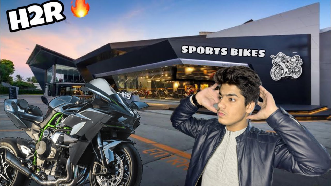 Unveiling the Kawasaki Ninja H2R 🔥| Superbike Odyssey Begins 😍 - YouTube
