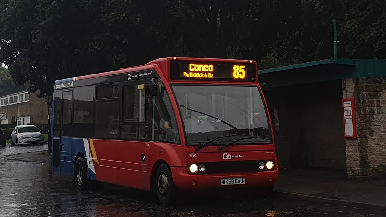 BACK IN SERVICE: Route 81 | WK58EAJ/0709 - Go North East: Optare Solo ...