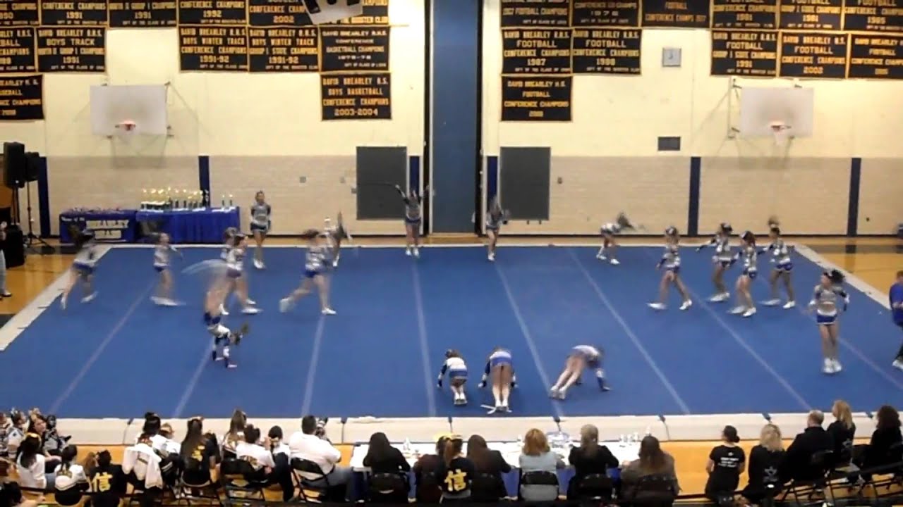 Just Cheer Senior 5 Open at David Brearley HS Competition - YouTube