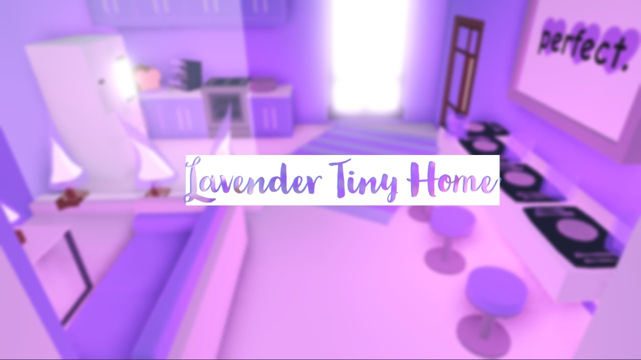 💜 Lavender Tiny Home 💜 Adopt Me - YouTube