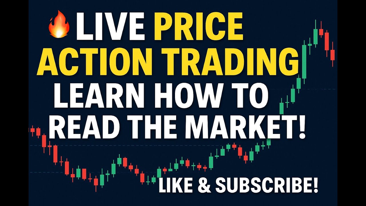 🔥 LIVE PRICE ACTION TRADING – LEARN HOW TO READ THE MARKET! LIKE ...