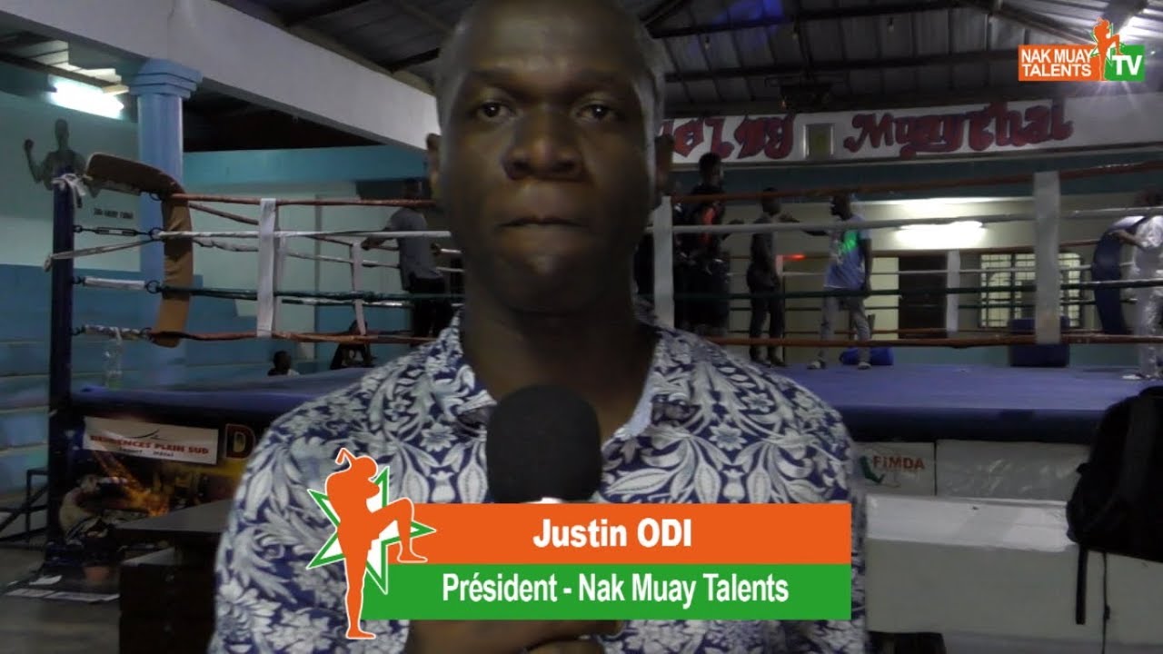 Interview de Justin ODI - Président de Nak Muay Talents - YouTube
