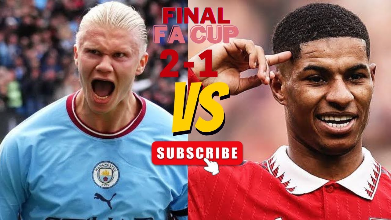 Manchester City vs Manchester United 2-1 highlights |FINAL FA CUP - YouTube