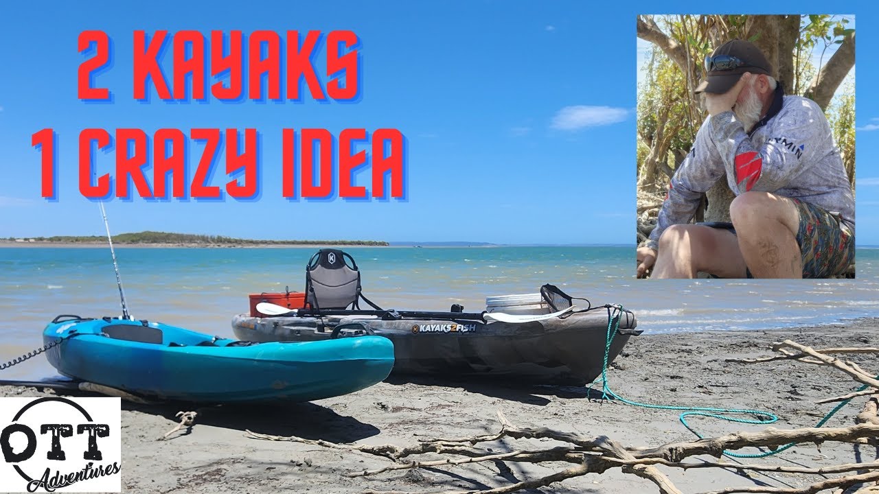 Kayak mud crab Adventure, Pilbara Summer = bad idea - YouTube