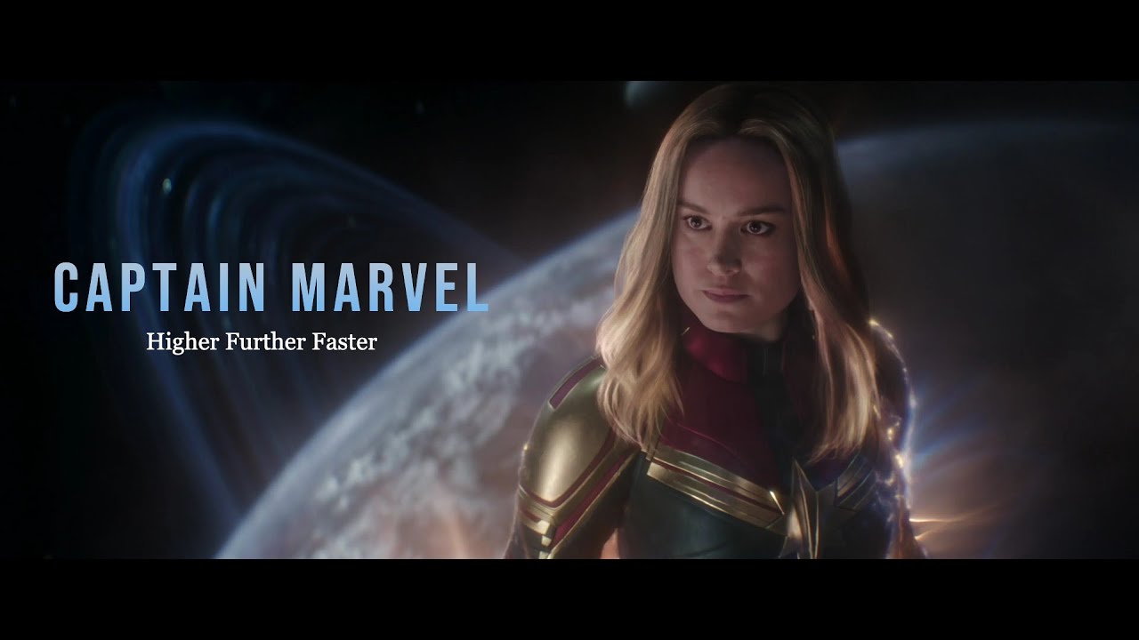 Captain Marvel | Higher Further Faster - YouTube