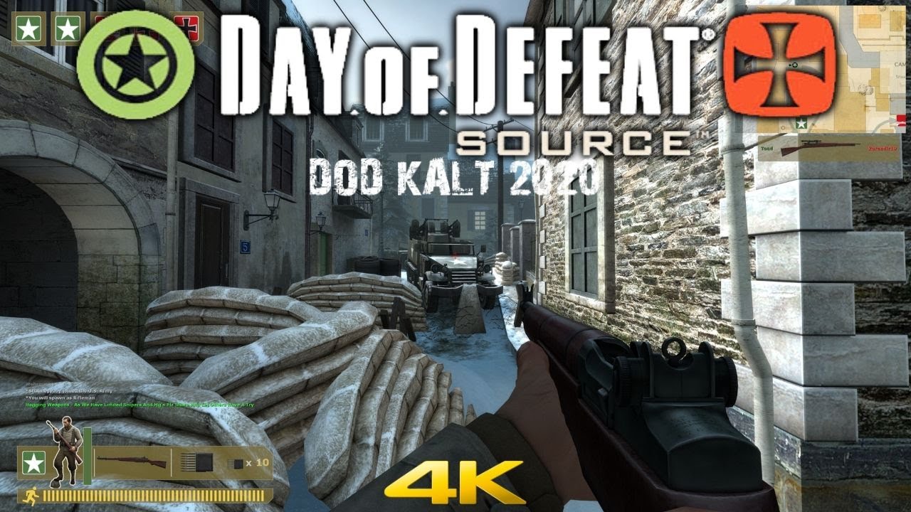Day of Defeat Source 2020 Dod Kalt Gameplay 4K - YouTube