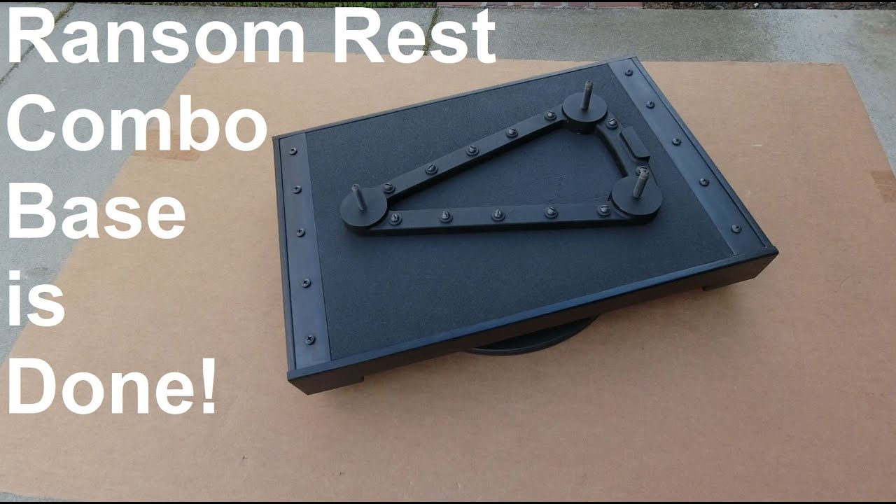 Ransom Rest Combo DIY Base/Mount: A Dark Theme! - YouTube