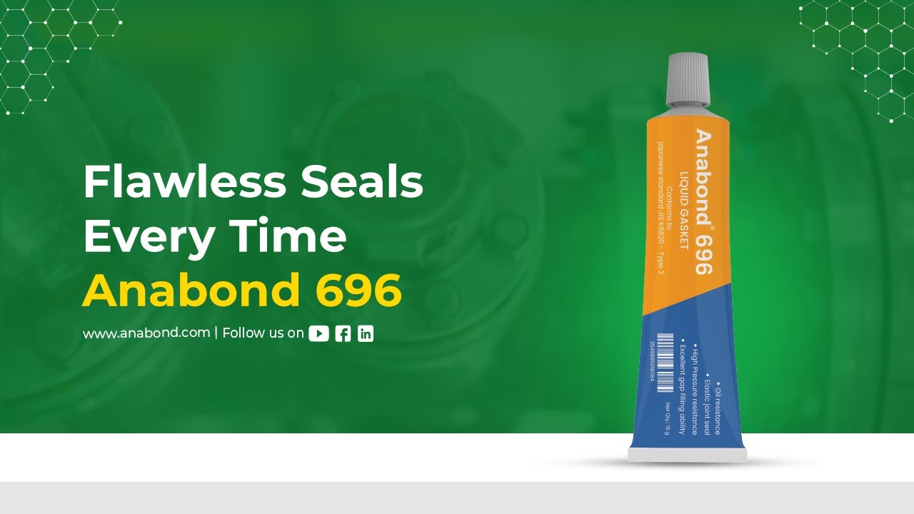 Anabond Liquid Gasket Application - Anabond 696 - YouTube