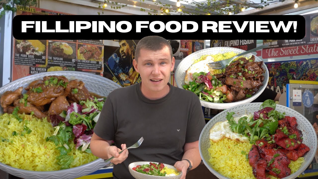 British guy tries FILIPINO FOOD! - YouTube