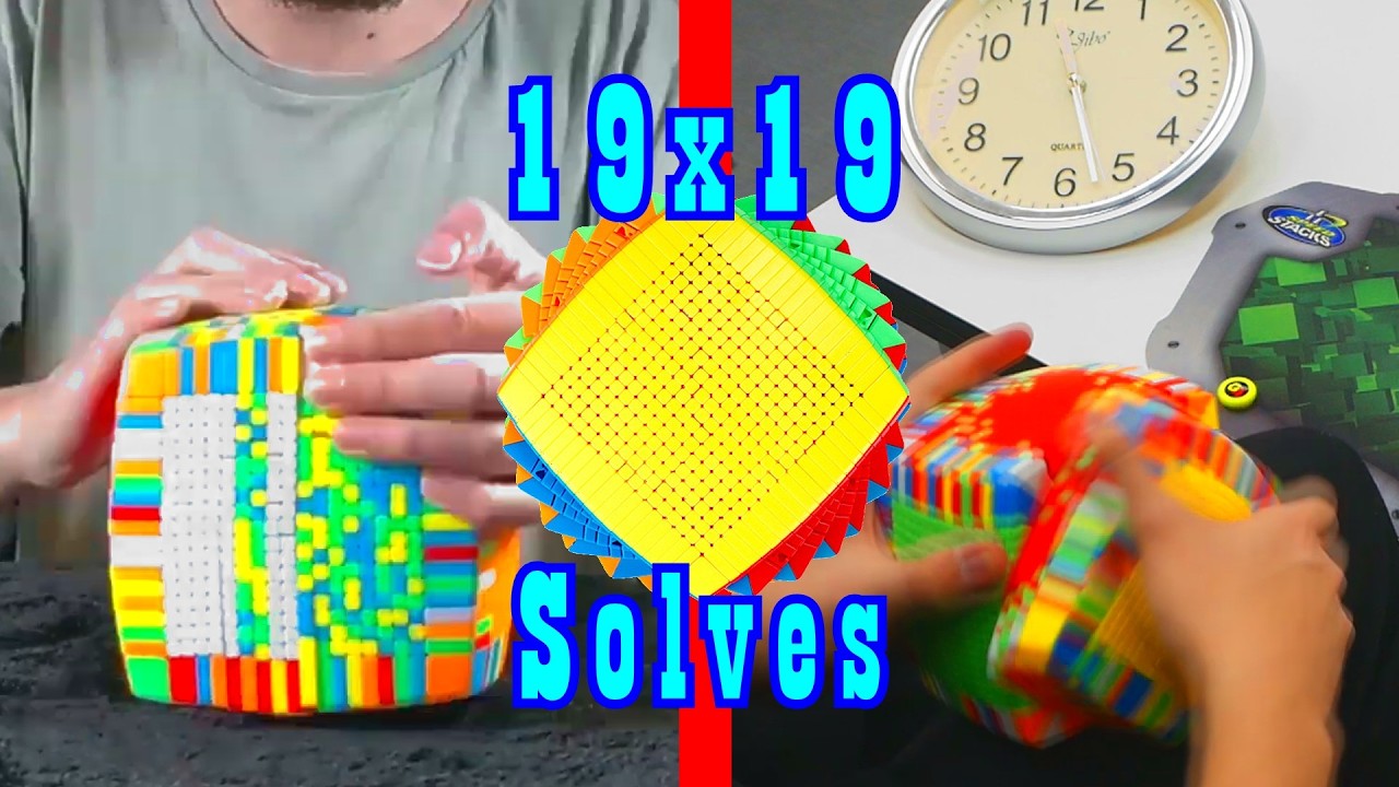 Top 10 FASTEST 19x19 Solves EVER! - YouTube