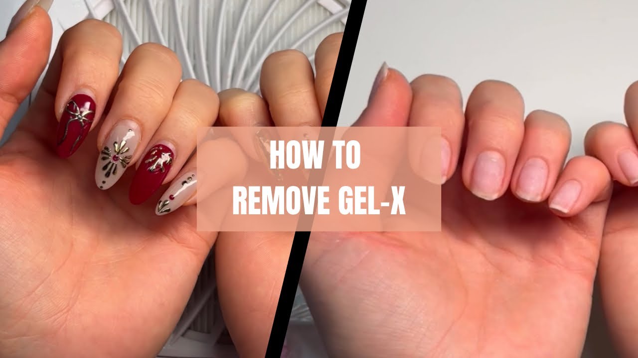 Nails at Home | How to Safely Remove Gel-X - YouTube