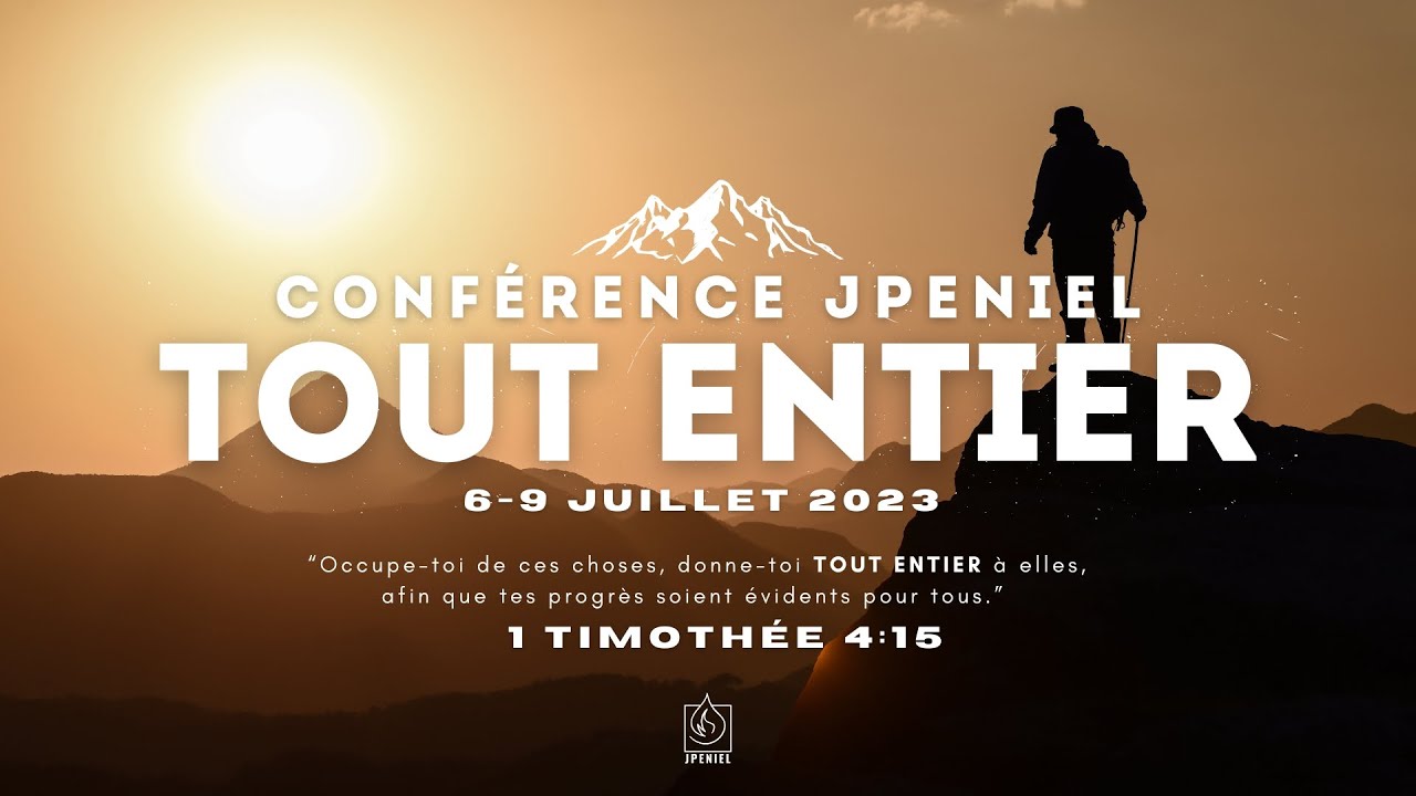 CONFERENCE JPENIEL 2023 SAMEDI SOIR - PASTEUR RYAN ALLMON - YouTube