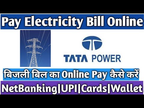How to|Pay TATA Power Electricity Bill online|TATA Power ka electricity ...