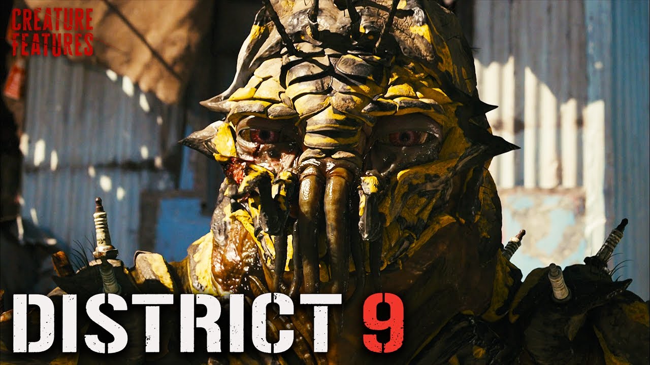 Makeshift Alien Lab In The Slums | District 9 | Creature Features - YouTube