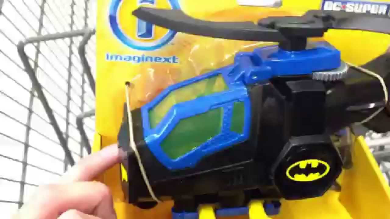 IMAGINEXT "Batcopter - DC Super Friends" Batman Action Figure with ...