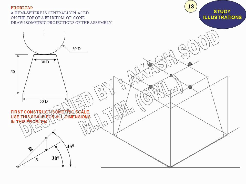 ISOMETRIC DRAWING BY AKASH SOOD 021 - YouTube