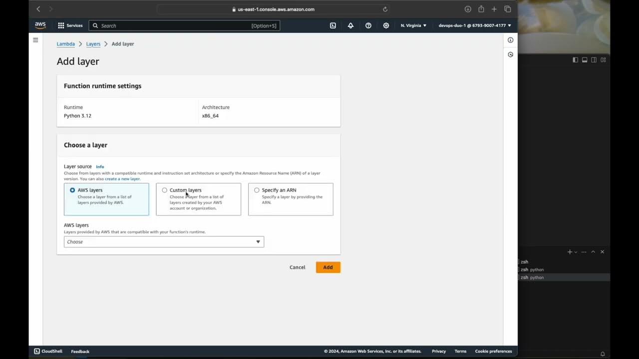 Best way to make use of third party python libraries on AWS Lambda - YouTube