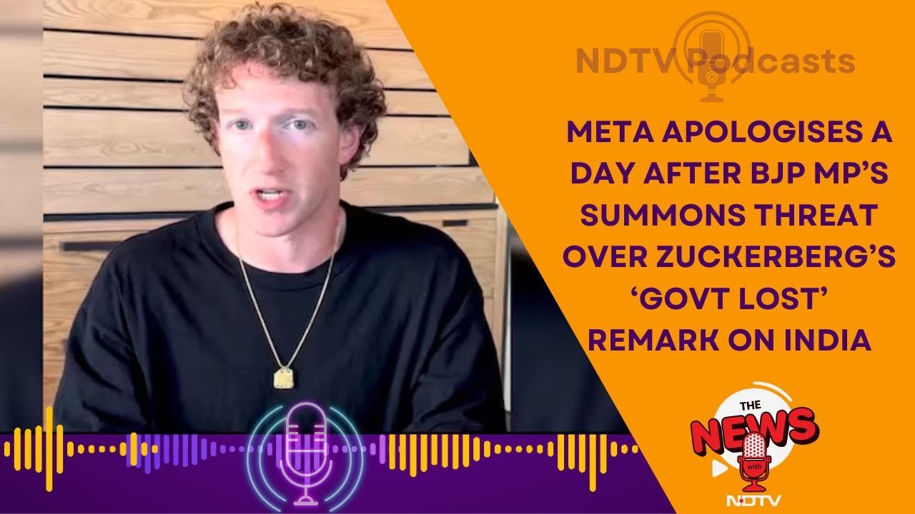 Meta Apology To India | Meta Apologises For Zuckerberg’s BJP Loss Claim ...