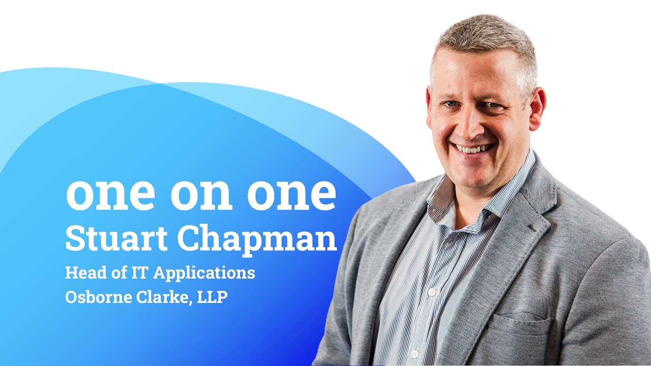 Click, migrate, start working | One on One with Stuart Chapman - YouTube