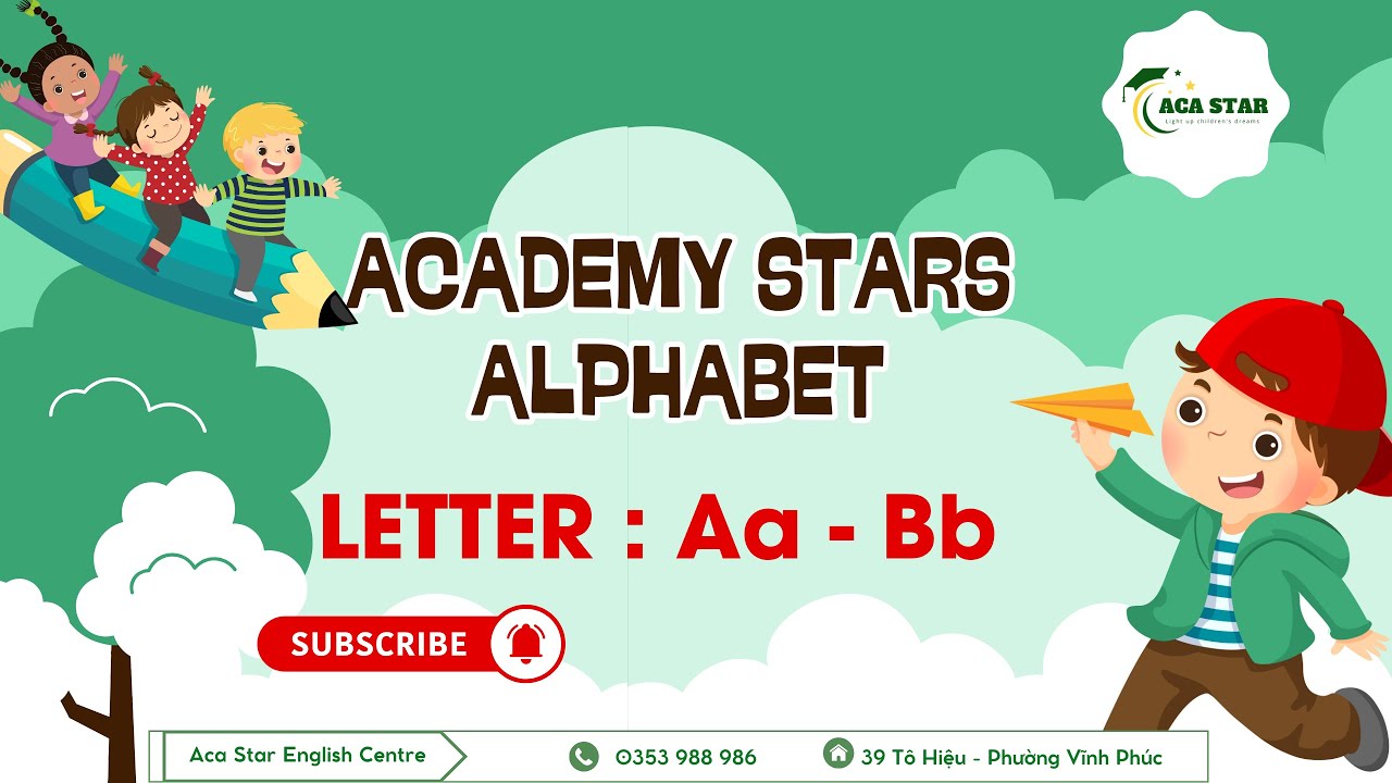 ACADEMY STARS ALPHABET - LETTER Aa, Bb - YouTube