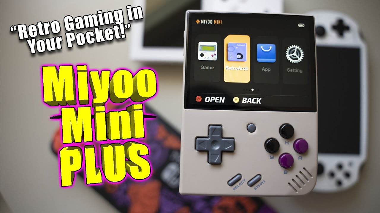 The Best Retro Handheld for the Price?! | The Miyoo Mini PLUS - YouTube