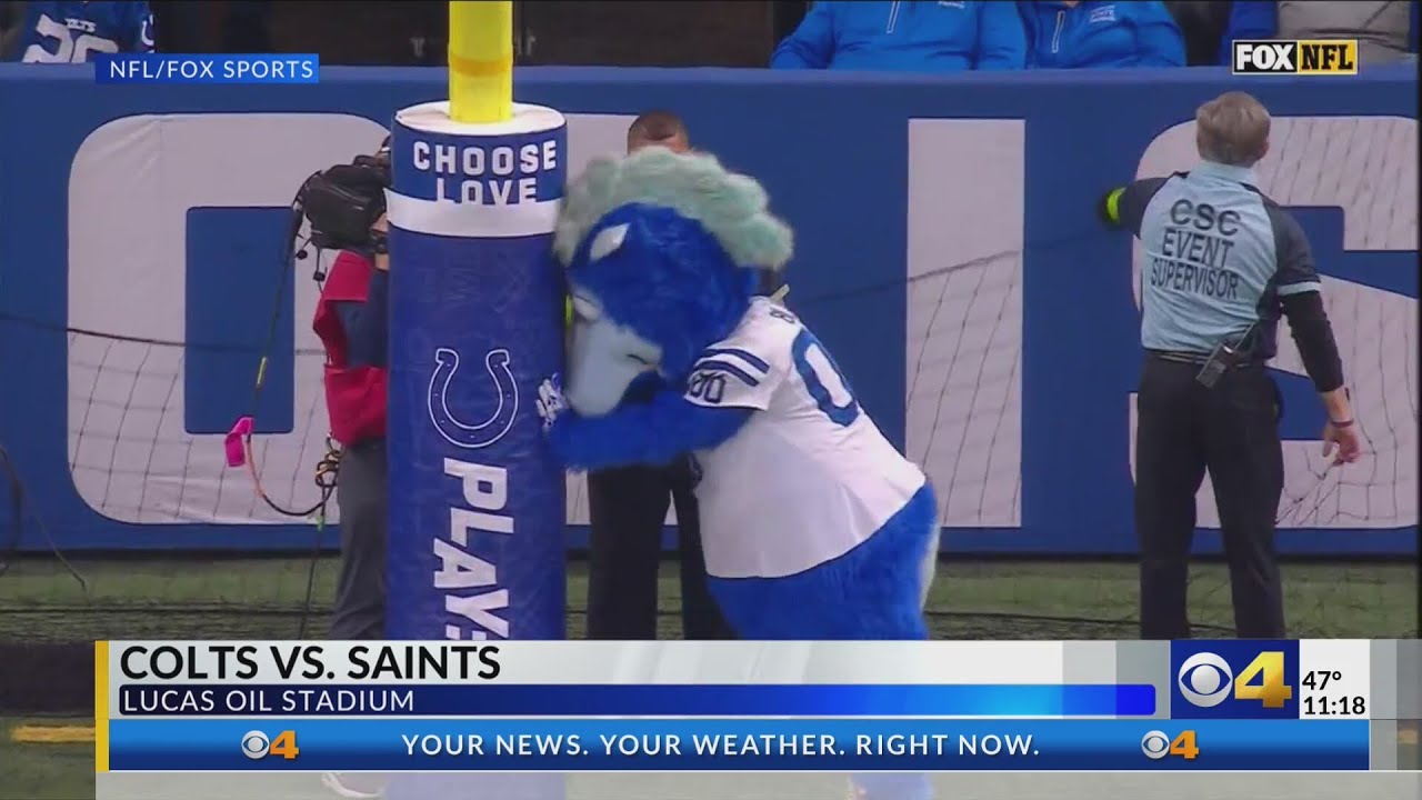 Colts drop third straight as Saints roll, 38-27 - YouTube