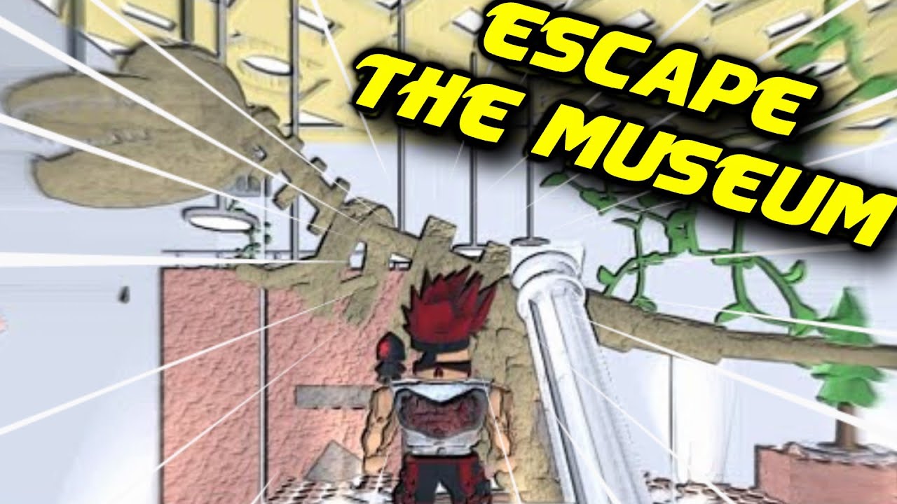 ESCAPE THE MUSEUM OBBY ! Full Walkthrough - YouTube