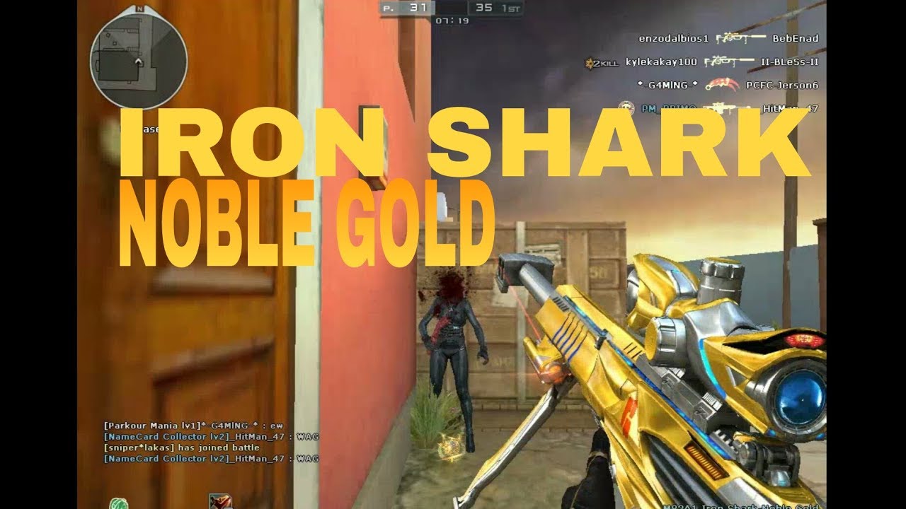 [CF Philippines] M82A1 BARRETT IRON SHARK NOBLE GOLD VIP - YouTube