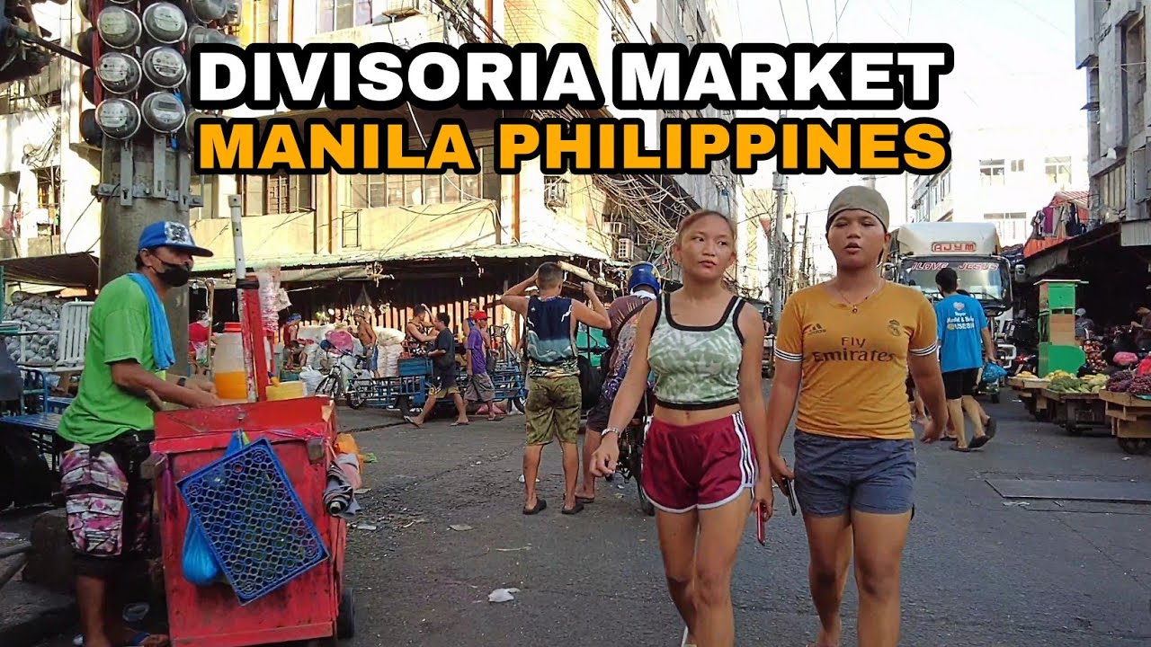 Biggest public market in the Philippines|Divisoria in 2023[4k] Walk ...