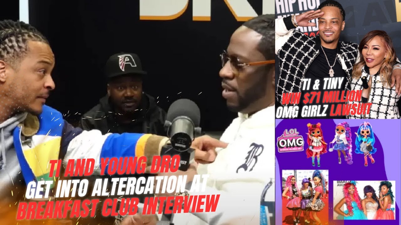 TI and Young Dro Almost Get into Fight at The Breakfast Club, TI and ...