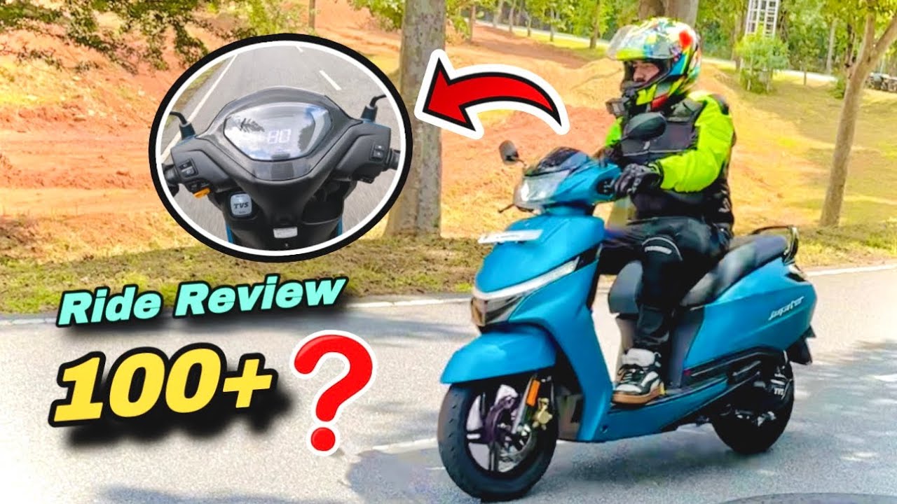 Tvs Jupiter 110 Top Speed 🤔 Smart X Connect First Ride 🔥 Torque with ...