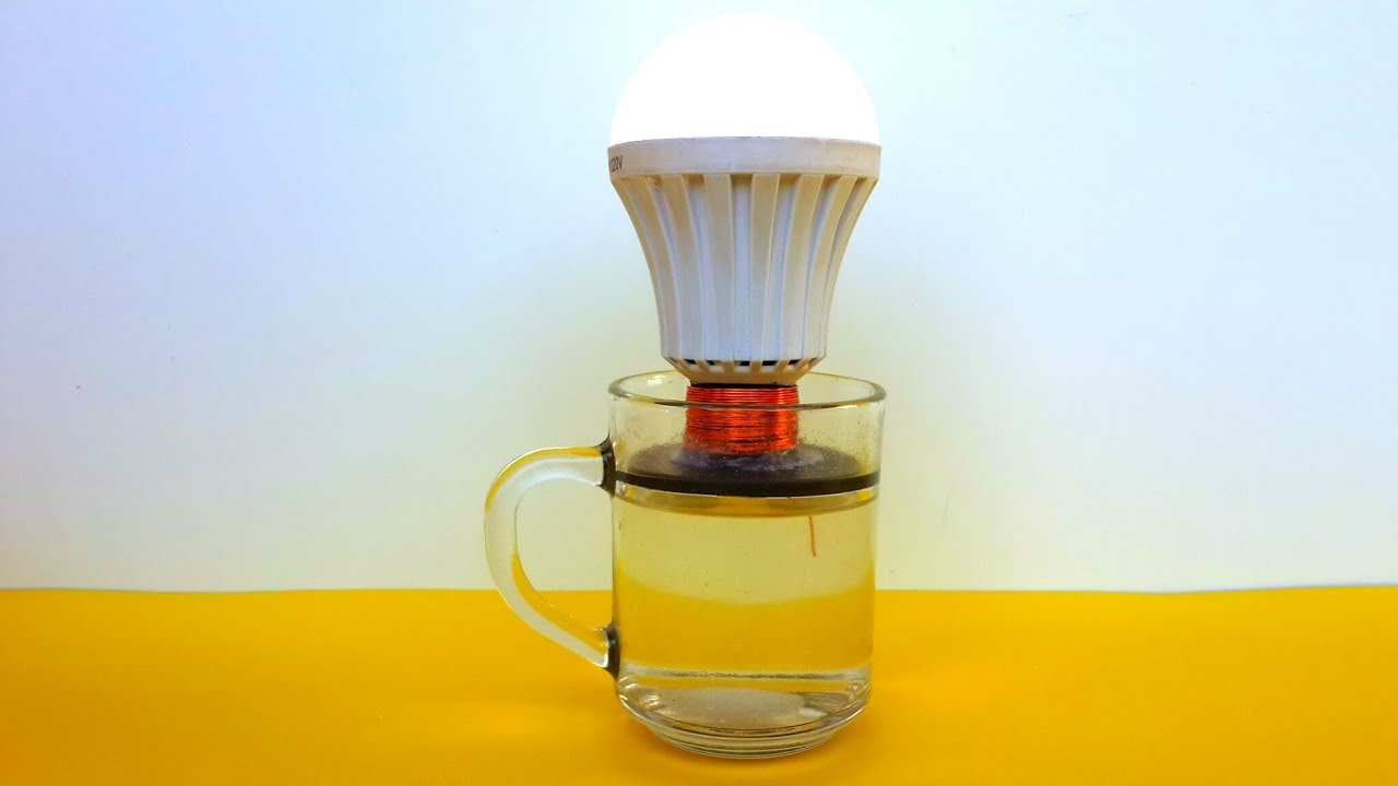 Free Energy Science Light Bulb using Magnet - YouTube