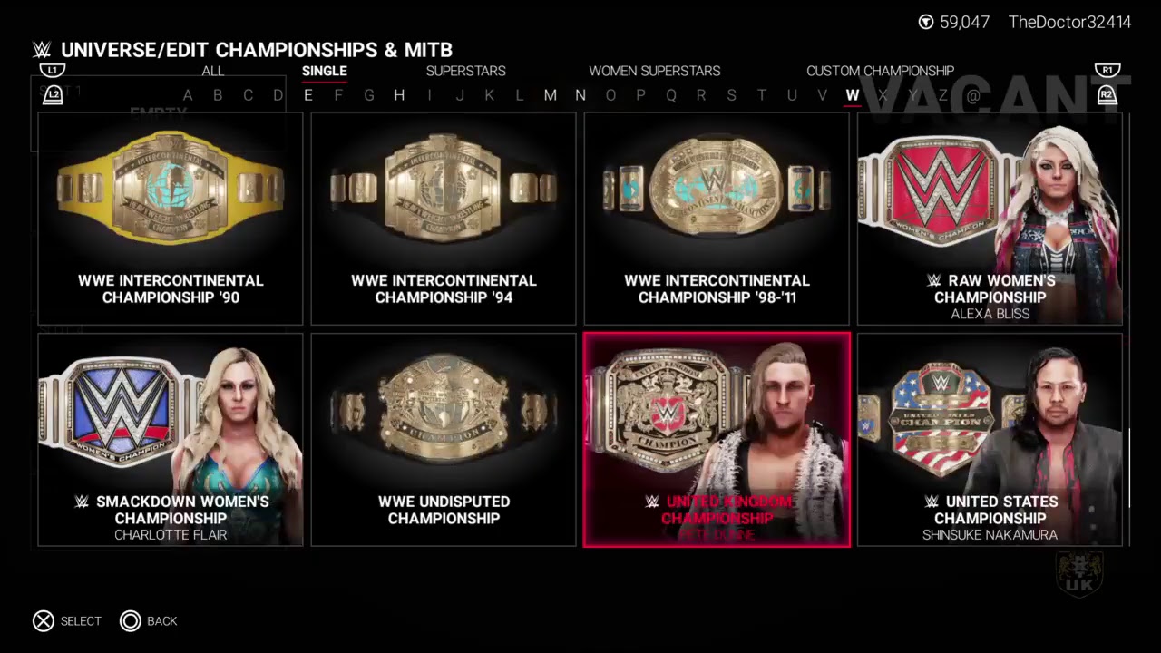 WWE 2K19 Community Creations WWE UK - YouTube