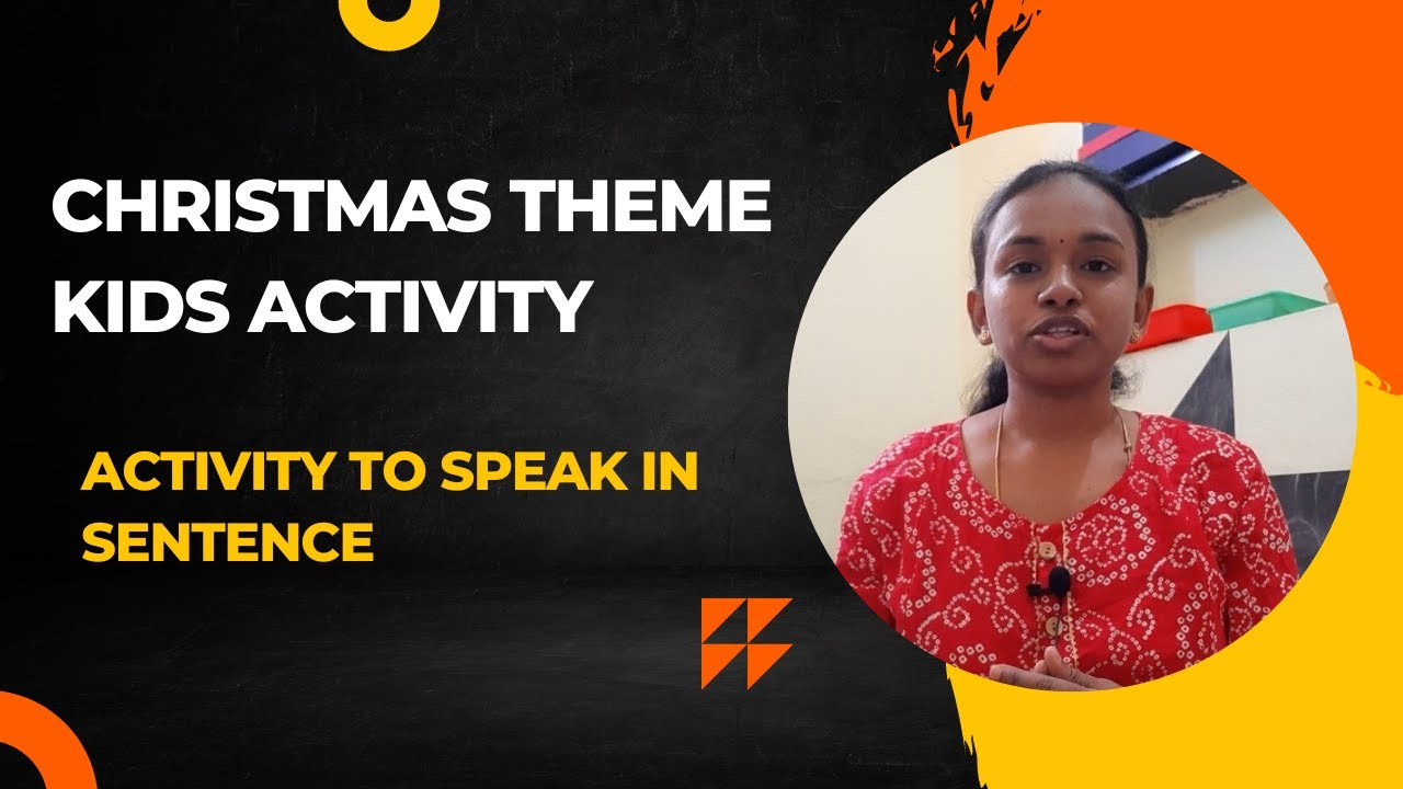 Easy christmas activity for kids | activity to help children speak in ...