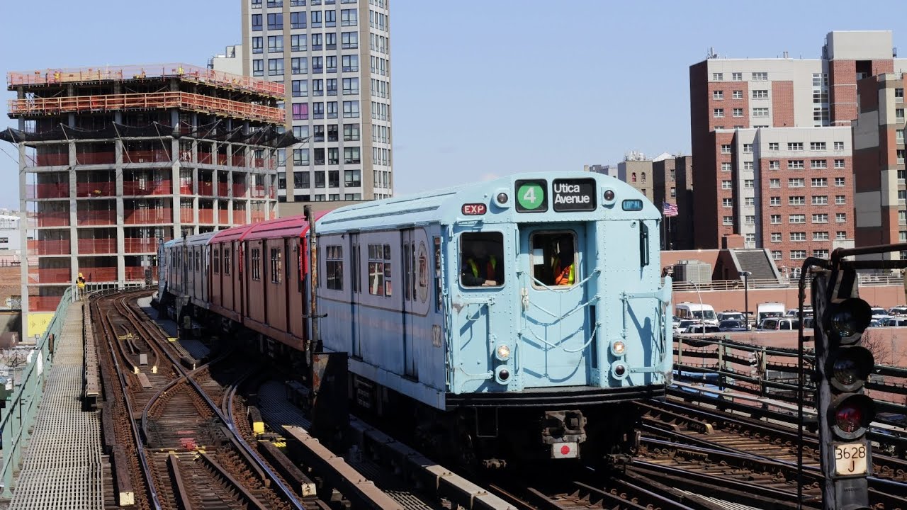 MTA New York City Subway: R33/R36 Museum Train @ 167th Street - YouTube