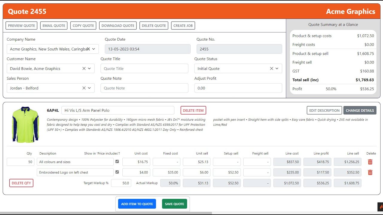 Promo Quoter - Australia’s Fastest Promotional Quoting Software - YouTube