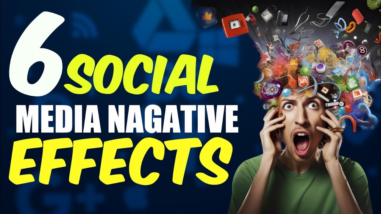 Dark side of social media: 6 negative effects of Social media || The ...
