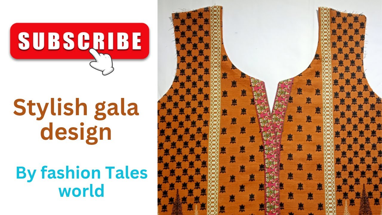 Stylish And Khoobsurat Galla Design /Branded Wala Design - YouTube
