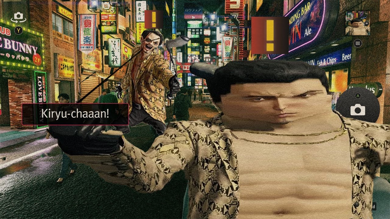 running from goro majima - YouTube