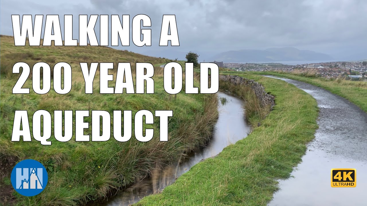 Walking the Greenock Cut - Highland Hikers (4K) | 200 Year Old Aqueduct ...