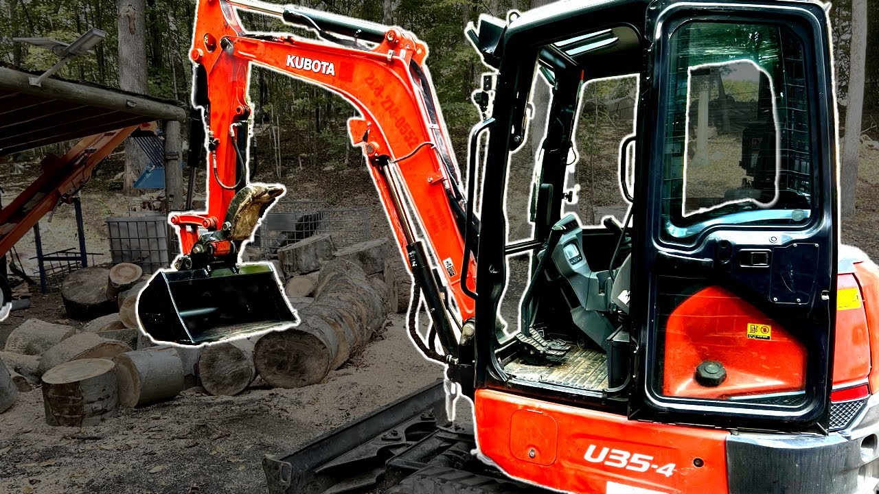 Getting LOTS Done & New Mini Excavator Grading Bucket - YouTube