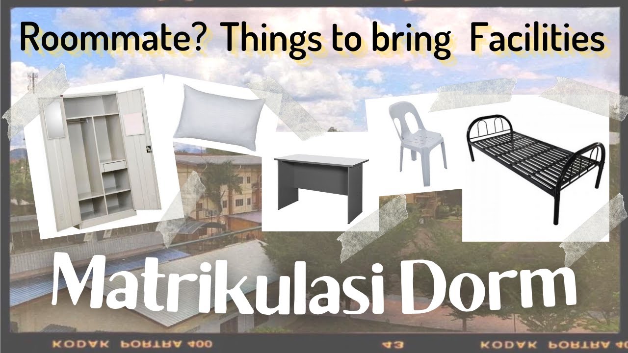 DORMITORY In Matriculation | Things To Bring | Room Facilities - YouTube