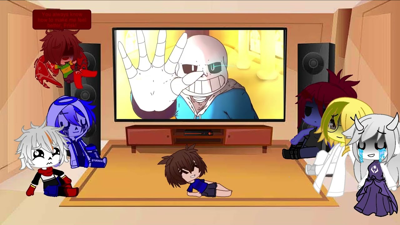 Undertale reacts to "Determination" - YouTube