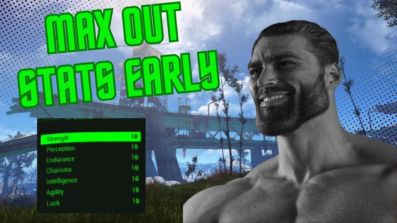 How To MAX OUT STATS EARLY in Fallout 4 - Fallout 4 Glitch - YouTube