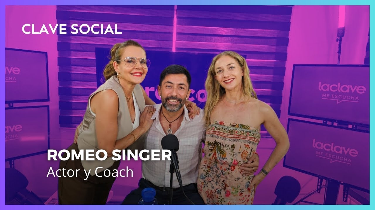 Romeo Singer, Actor y Coach #ClaveSocial - YouTube
